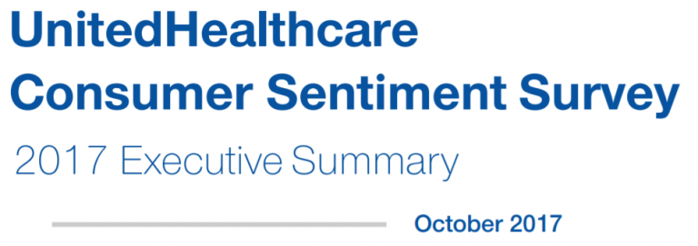UnitedHealthcare Shares Consumer Sentiment Results - BHM Healthcare ...